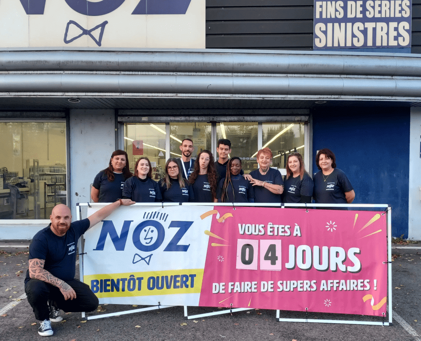 Le réseau magasins s'agrandit ! - NOZ